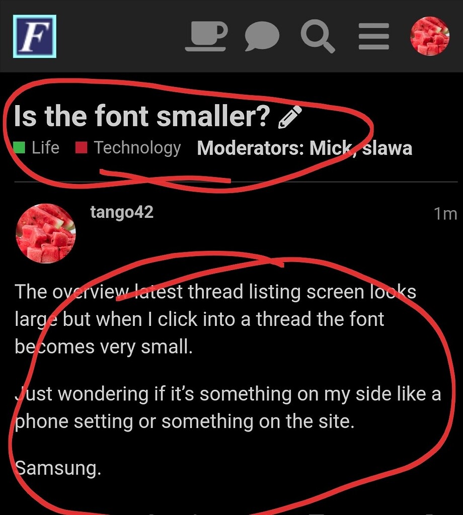 Is The Font Smaller Site Feedback Forumosa is-the-font-smaller-site-feedback-forumosa