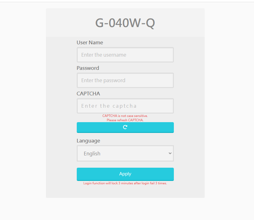 Chunghwa Router (Nokia G-040W-Q) login - Technology - Forumosa