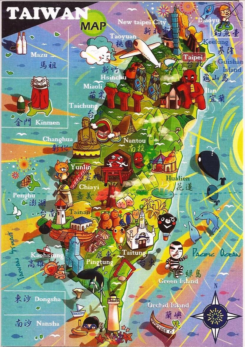 🗺 Maps | Cool Maps of Taiwan - Taiwan Travel - Forumosa